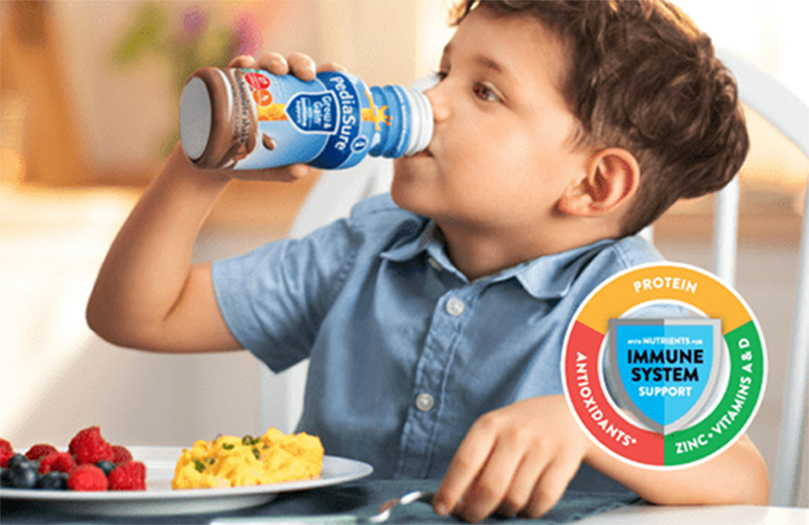 Nutrition Drinks & Protein Shakes for Kids | PediaSure®